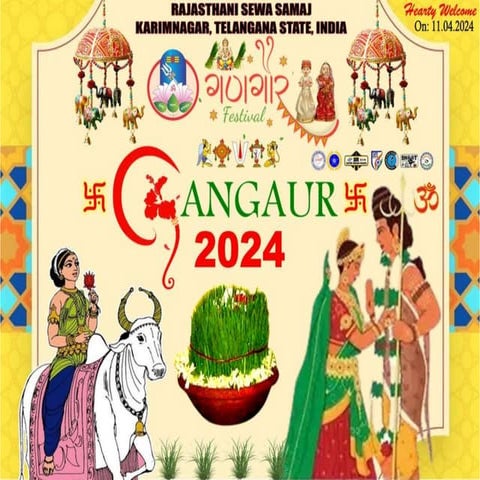 Gangaur Celebrations 2024 - Rajasthani Sewa Samaj Karimnagar, Telangana ...