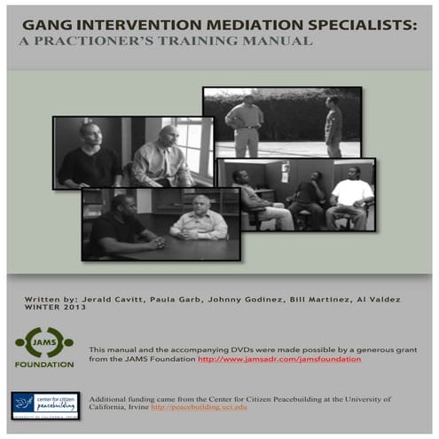 Gang intervention specialists | PDF
