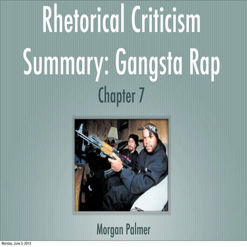 Gangsta rap | PDF