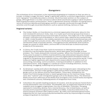 Gambino organized crime family | PPTX