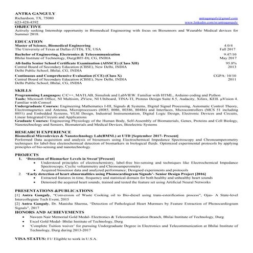 Curriculum Vitae - Betsy Salazar | DOCX