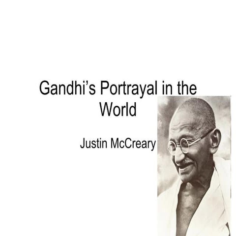 Gandhi Slides Original | PPT