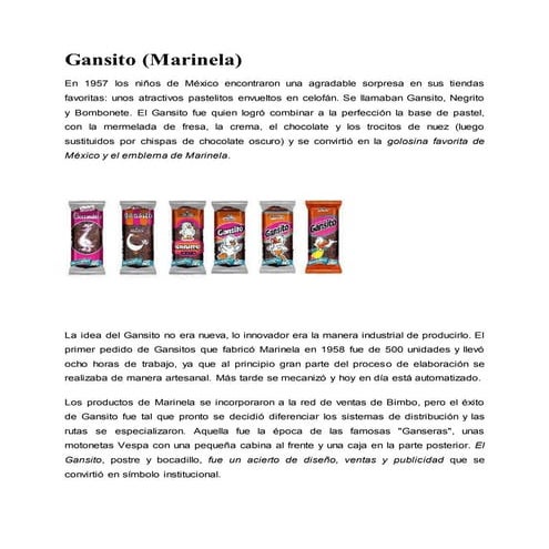 Gansito | DOCX