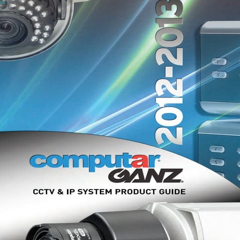 Computar Ganz Catalog | PDF