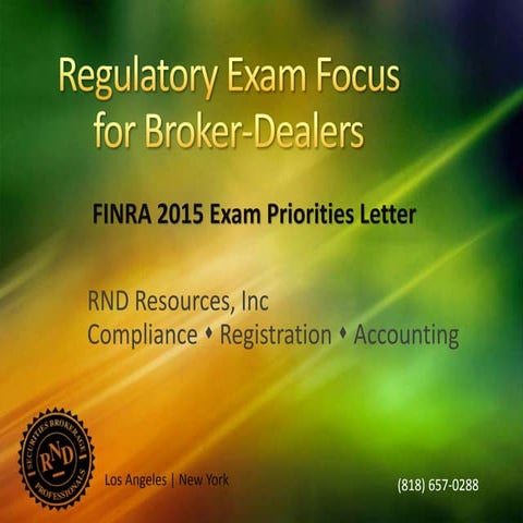 FINRA EXAMINATIONS | PDF