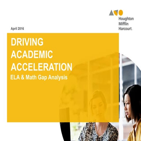 Driving Academic Acceleration: ELA & Math Gap Analysis | PPT