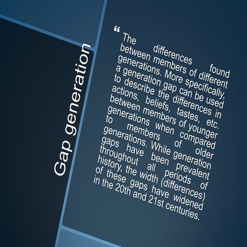 Gap generation | PPT