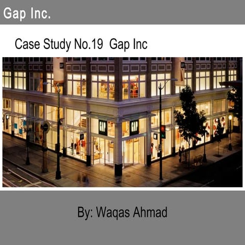 Gap inc | PPT