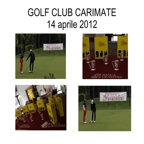 Gara Di Golf Carimate 14 Aprile 2012 | PPT