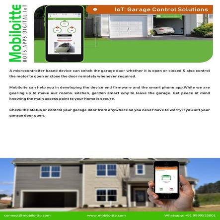 Garage control solutions | PDF