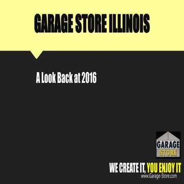 Garage Store Illinois 2016 | PPTX