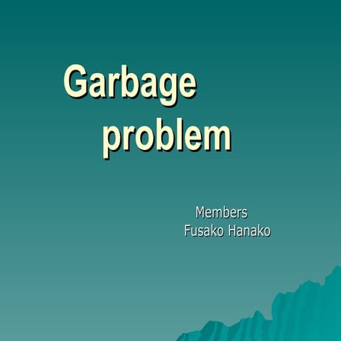 Garbage | PPT