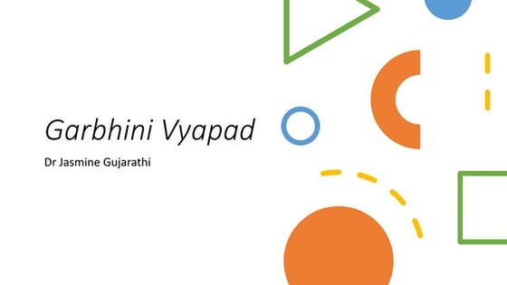 ASTA ĀRTAVA DUSTI (08 TYPES OF MENSTRUAL DISORDERS) | PPT