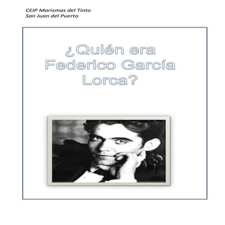 Garcia lorca presentación | PPT