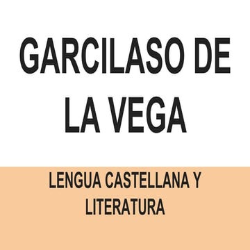 Garcilaso de la vega | PPTX
