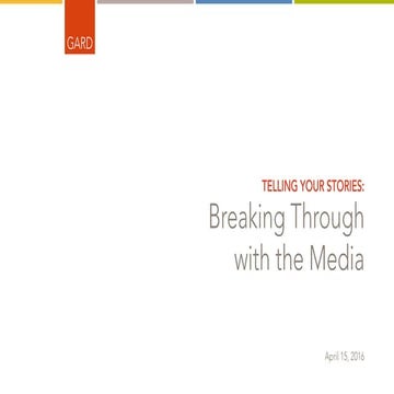 Breaking news presentation | PPTX