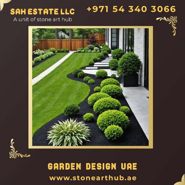 Garden Design UAE - SAH ESTATE LLC Dubai | PDF
