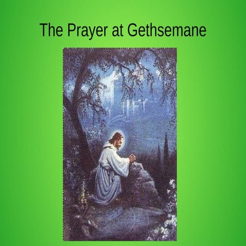 Garden at Gethsemane According to the Completed Testament | ODP