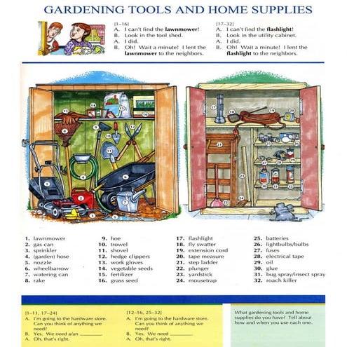 Gardening tools | PDF