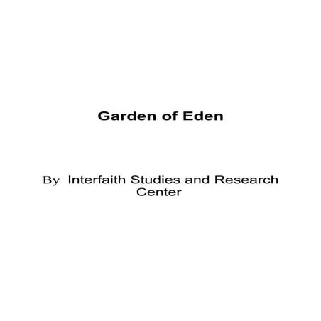 Garden of eden | PDF