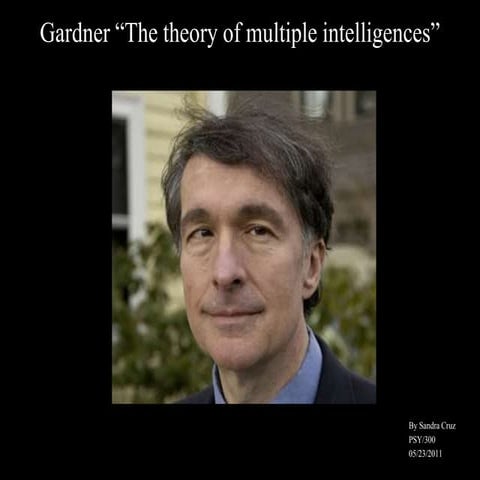 Gardner intelligence | PPTX