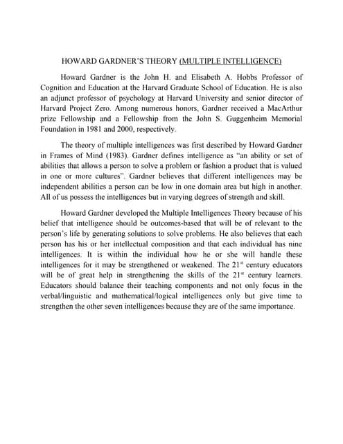 How the Gardner Theory of Intelligence Changes the Way We Understand Learning.pdf