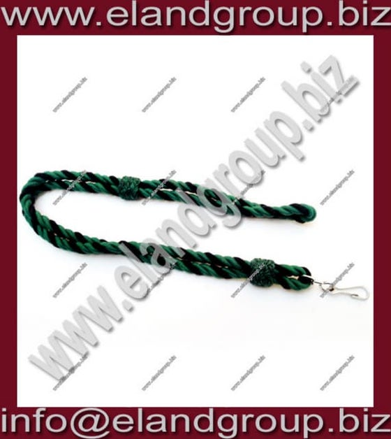 White Military lanyards and whistle cords | PDF