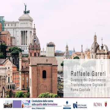 Quadro strategico e aree di progresso economico - Roma Capitale 2021 | PDF
