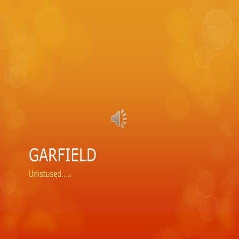 Garfield | PPTX