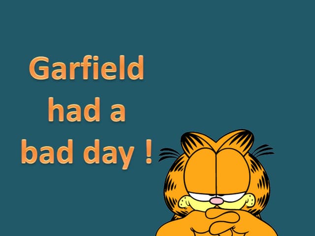 Bad Day Cartoon