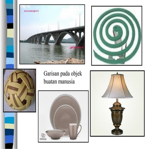 Garisan pada objek buatan manusia | PPT