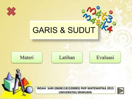 Latihan soal garis dan sudut | DOCX