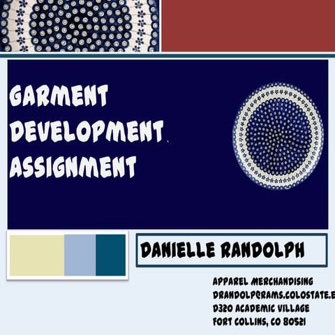 Garment Development Assignment | PPTX