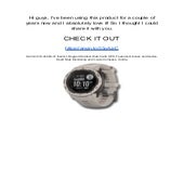 Garmin watch | PDF