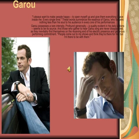 Garou | PPTX