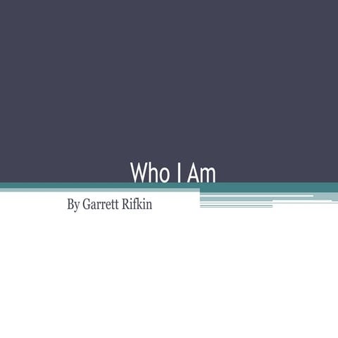 Who I Am | PPT