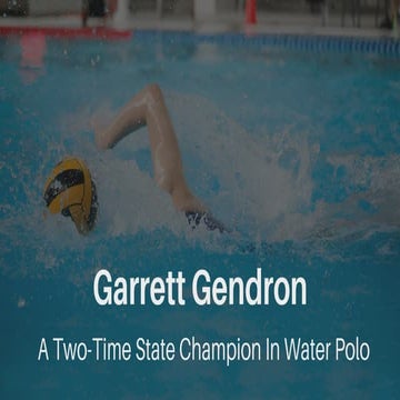 A Brief Introduction About Garrett Gendron | PDF