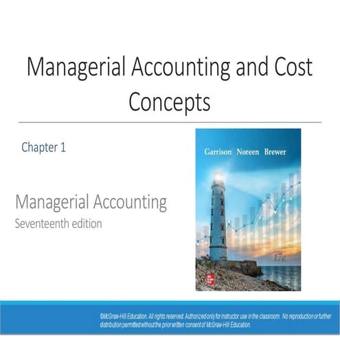 Managerial Accounting 17th Edition Garrison Noreen Brewer Slide Chapter ...