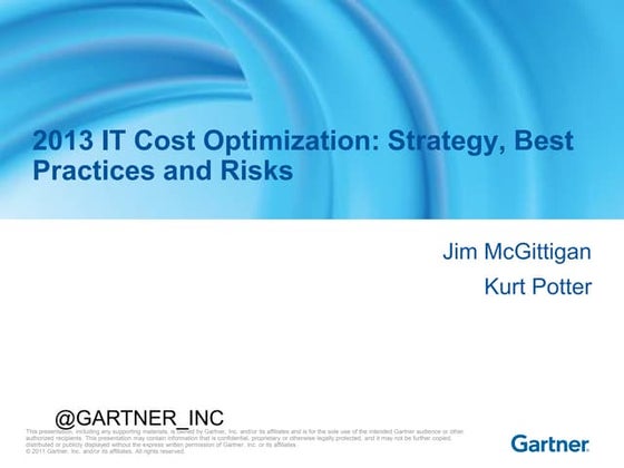 Gartner - The art of the one page strategy | PDF | Web Conferencing ...