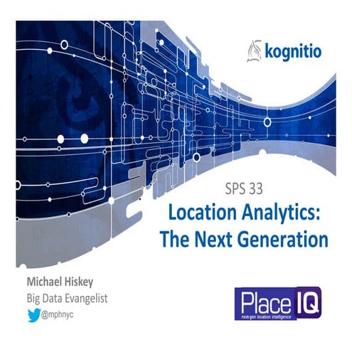 Gartner BI PlaceIQ presentation with Kognitio | PDF