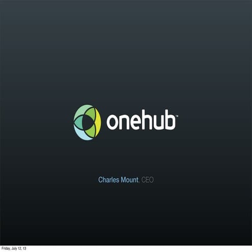 Onehub 101 | PPT