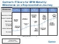 Gartner's Maturity Model For Programme Portfolio Management (PPM)