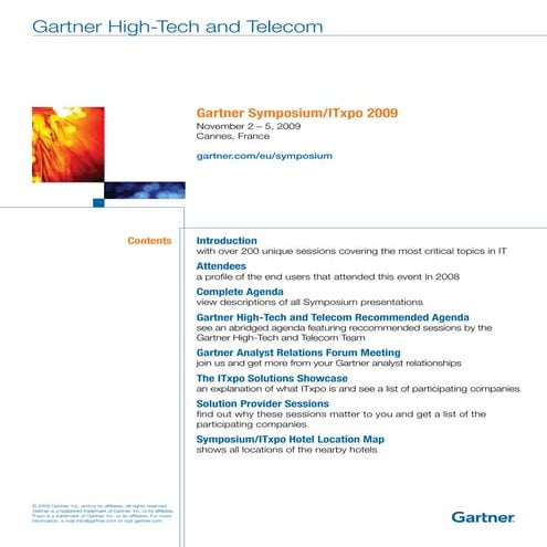 Gartner At A Glance | PDF