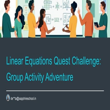 Garv Srivastava - SEA-I(Linear Equations Quest Challenge).pptx