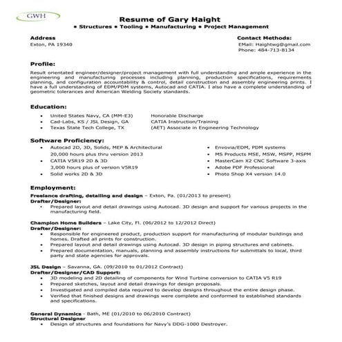 Resume | PDF
