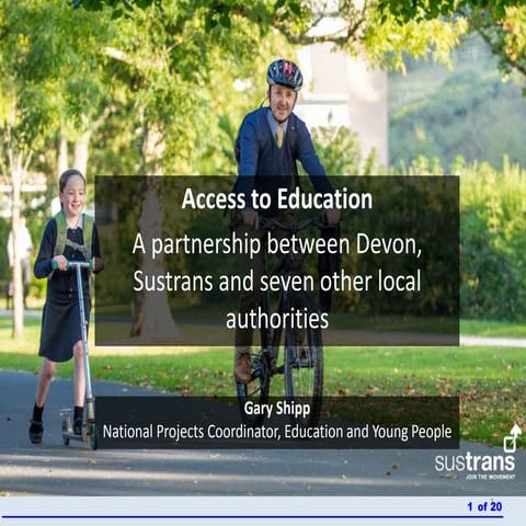 Gary Shipp Access to Education Smarter Travel 2015 | PPT