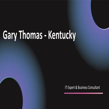 Gary Thomas (Kentucky) - A Data-to-Decisions Enabler.pdf