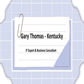 Gary Thomas (Kentucky) - A Tech-to-Strategy Integrator.pdf