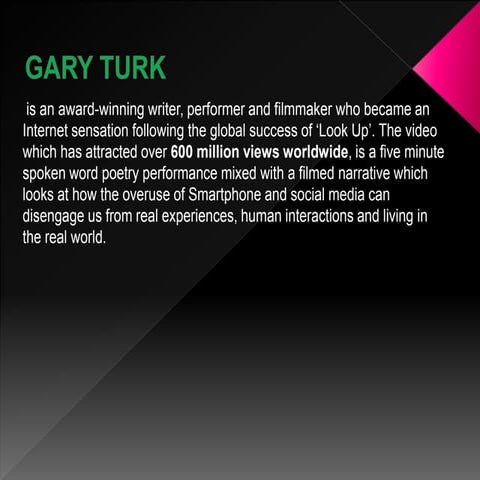 Gary turk superior powerpoint | PPTX