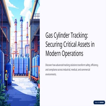 Gas Cylinder Tracking System: Real-Time Monitoring for Safety and ...